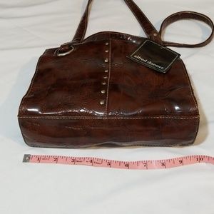 Alfred Dunner | Bags | Nwt Alfred Dunner 3 Pocket Brown Vinyl Purse ...